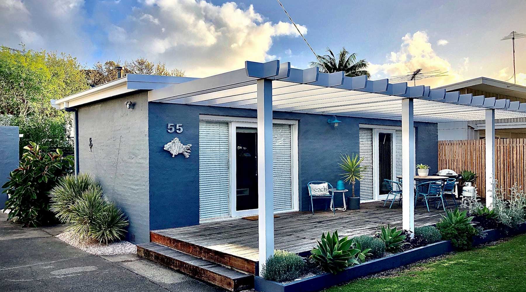 Blue Beach House | Queenscliff Victoria Beach House Stays